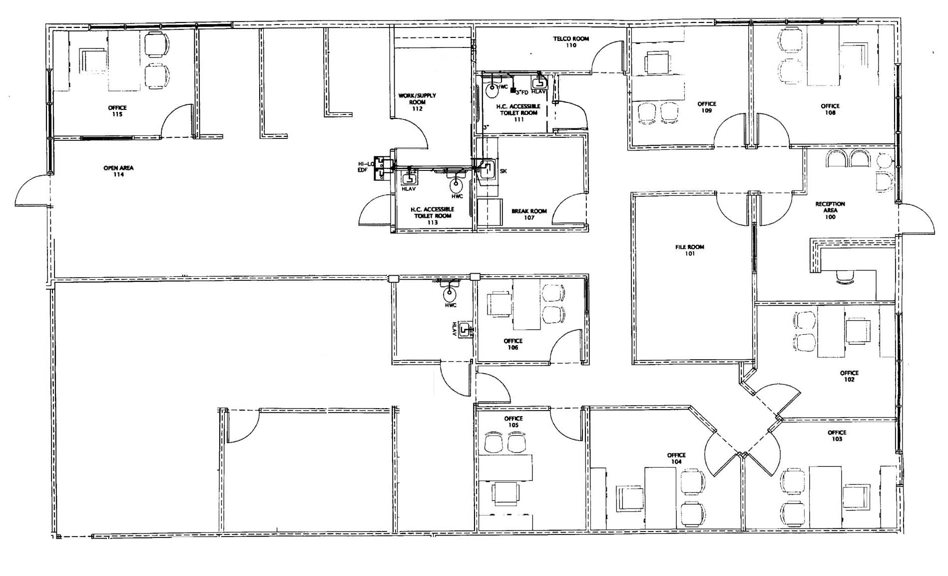 2000 Sq Ft Office Layout Planner